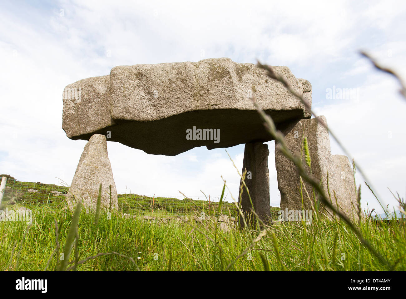 Legananny Dolmen is a megalithic dolmen or cromlech close too Banbridge ...