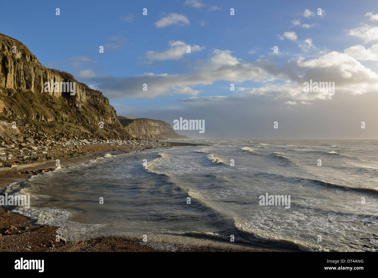 Country Park sandstone cliffs, Hastings Stock Photo - Alamy