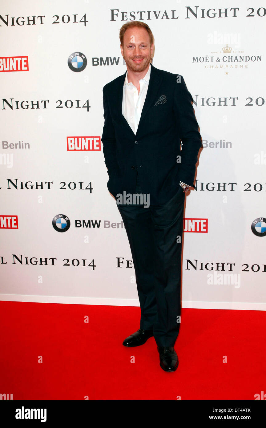 Berlin, Germany. 7th Feb, 2014. Johann von Buelow attending the Bunte ...