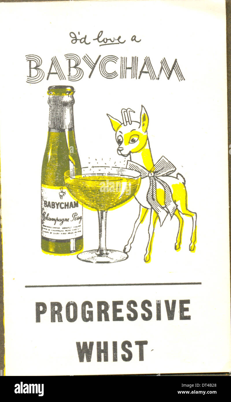 Babycham hi-res stock photography and images - Alamy