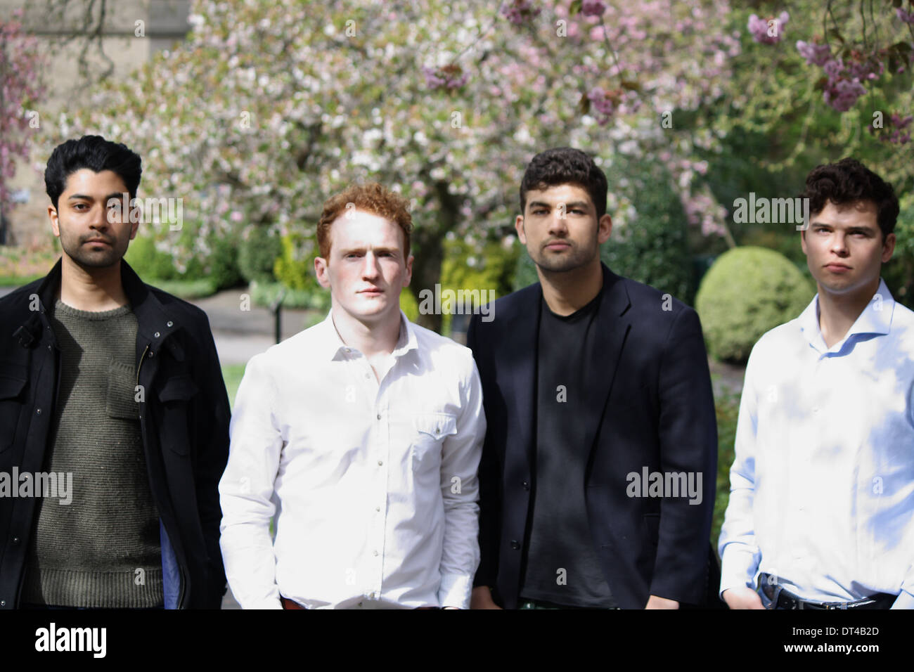 Group Of Male Models