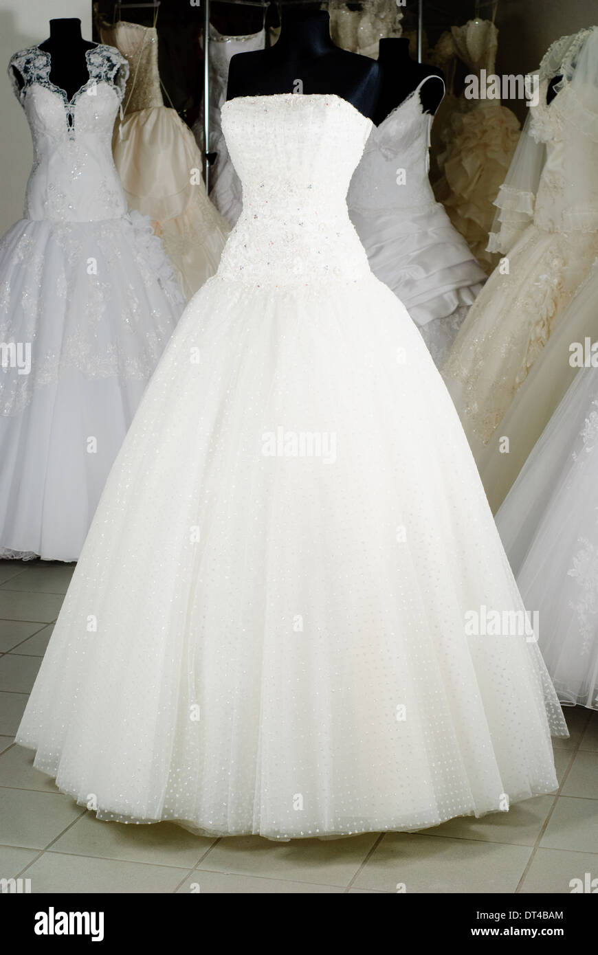 Wedding dress shop with many objects Stock Photo - Alamy
