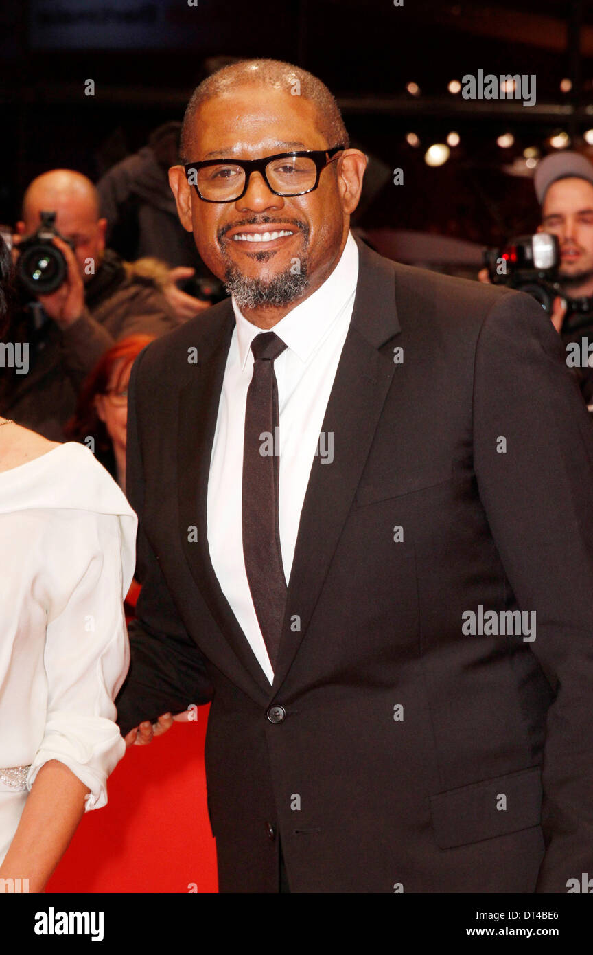 Berlin, Germany. 7th Feb, 2014. Forest Whitaker attending the 'Two Men ...