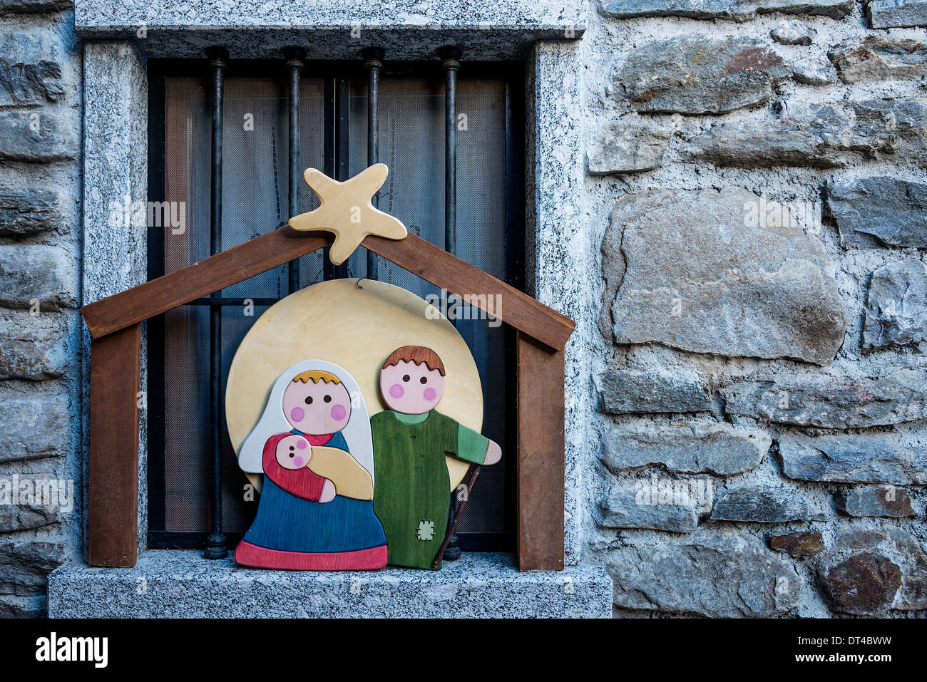 Nativity window hi-res stock photography and images - Alamy