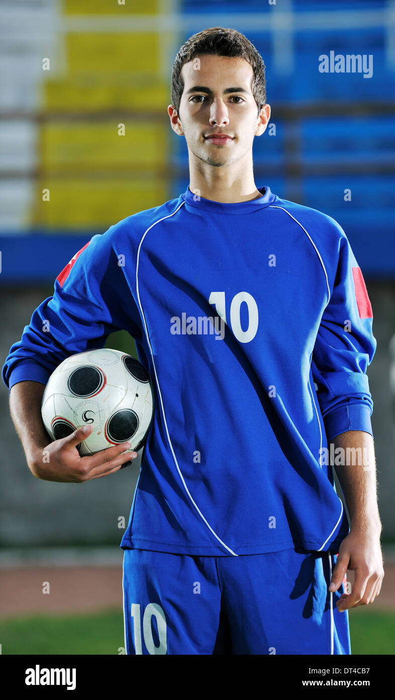 soccer player portrait Stock Photo - Alamy