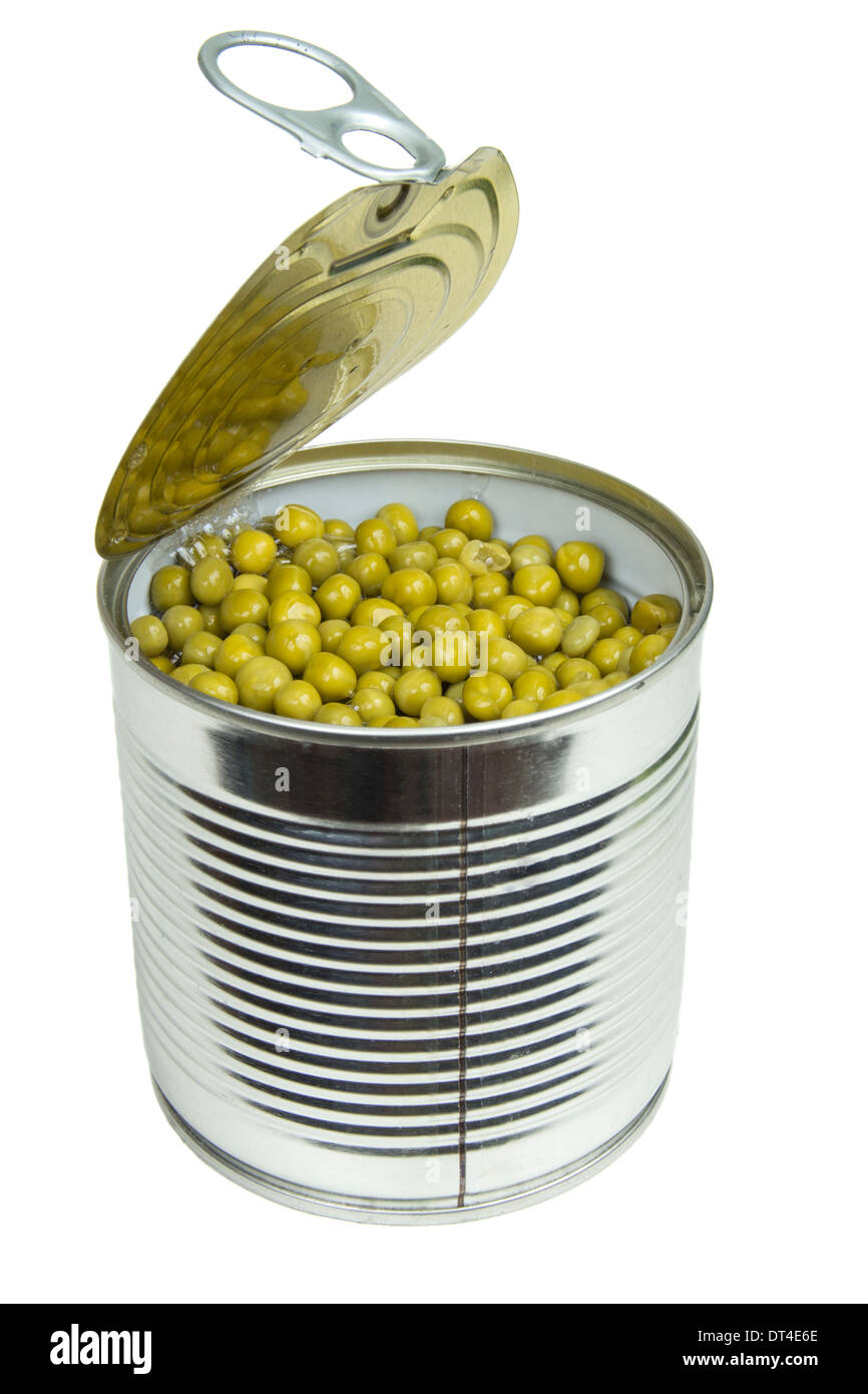 Tin can green peas hi-res stock photography and images - Alamy