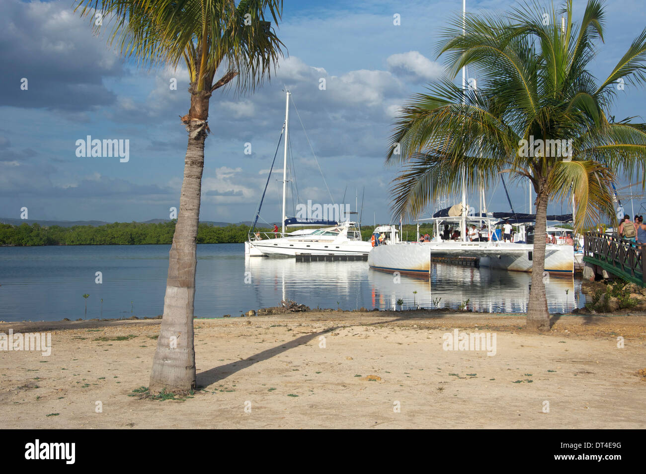 Marina at Playa Ancon, near Trinidad, Cuba Stock Photo - Alamy
