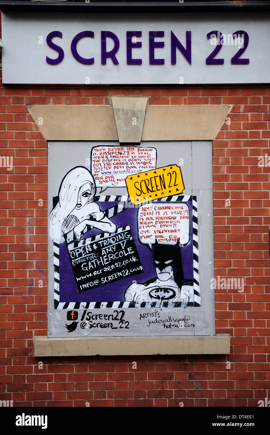 Screen 22 Cinema,Lace Market Nottingham,UK Stock Photo - Alamy