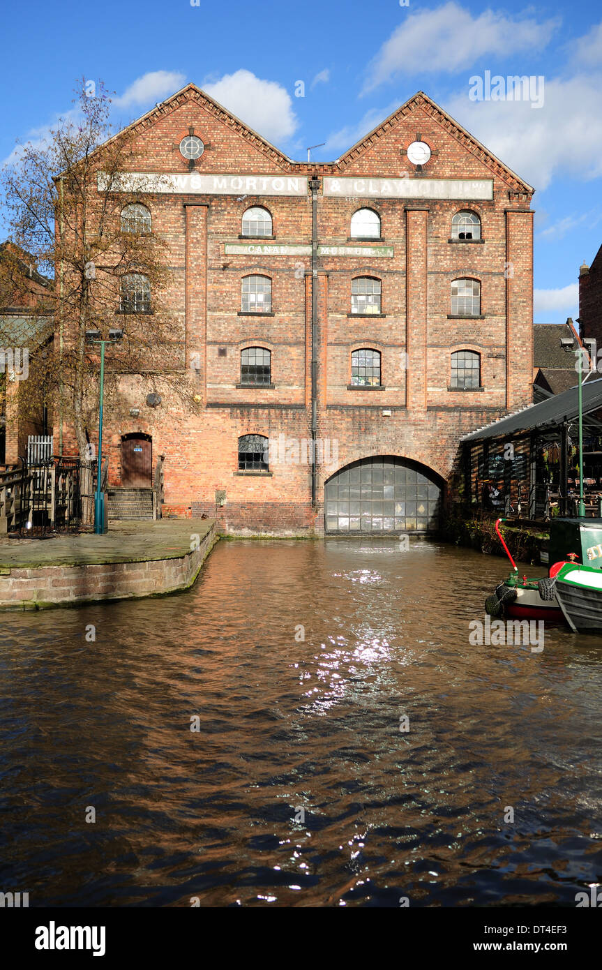 Nottingham Canal And Waterways Museum Stock Photo - Alamy