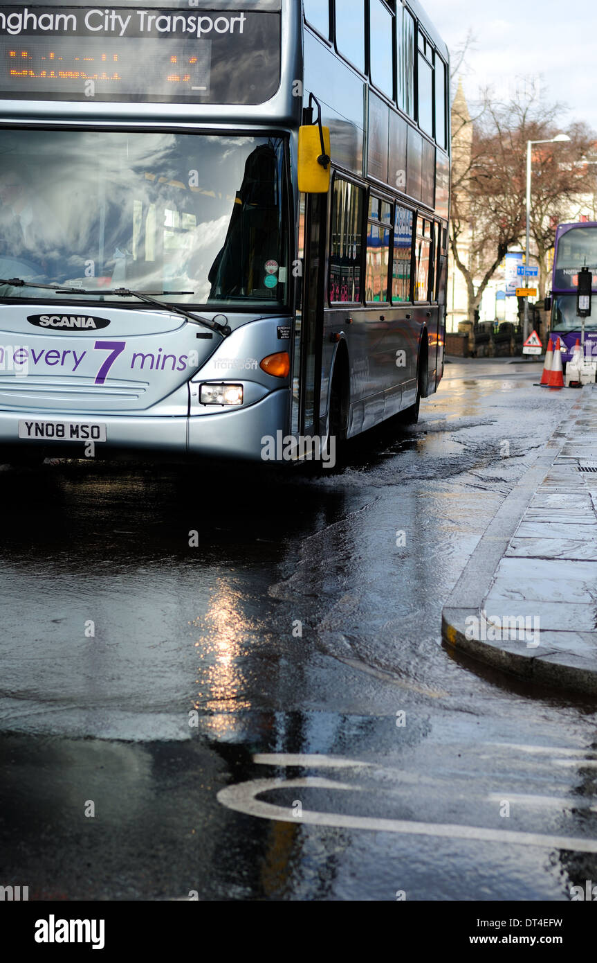 Nottingham city transport bus hi-res stock photography and images - Alamy