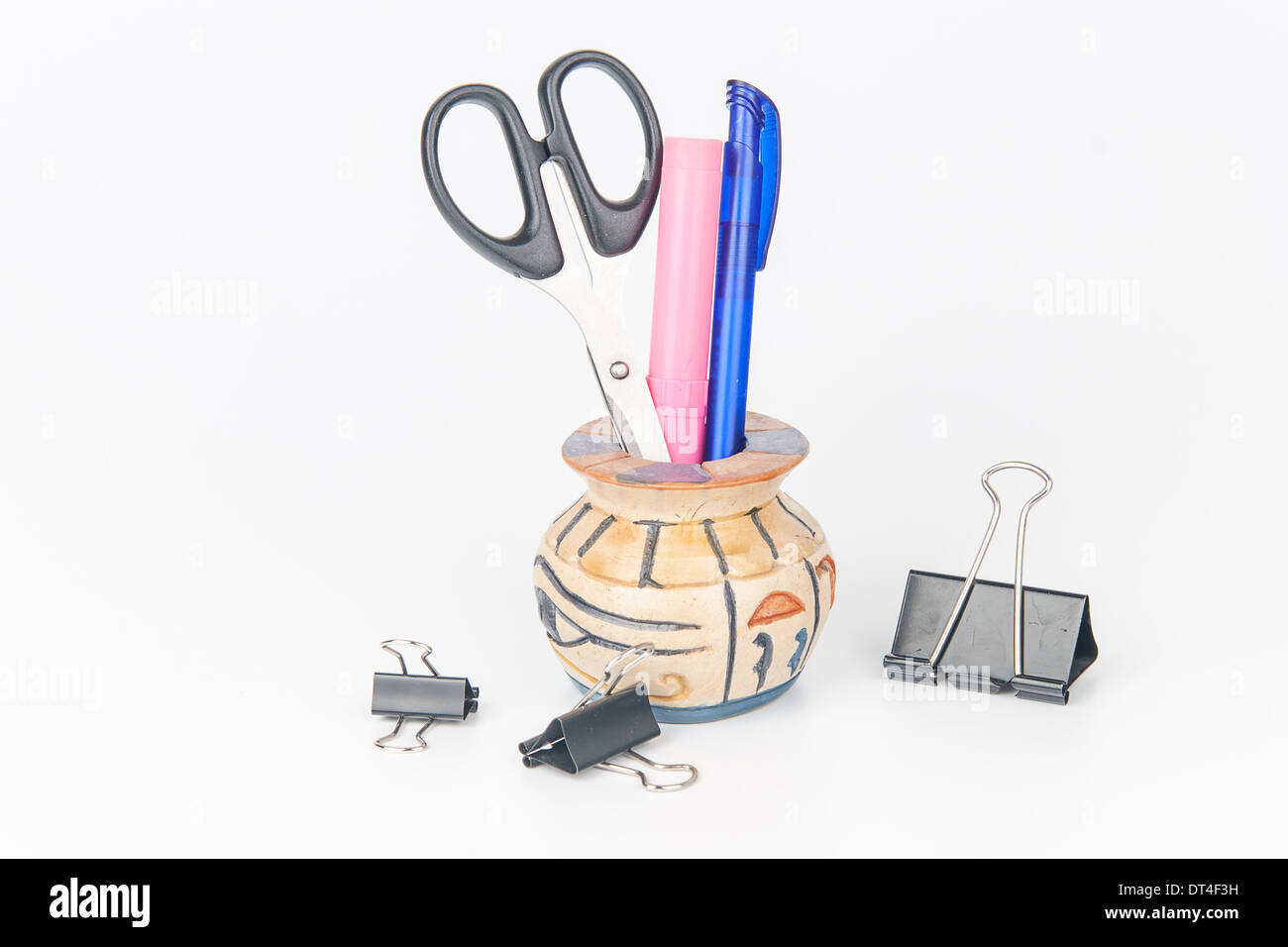 Stationery set modern technology Cut Out Stock Images & Pictures - Alamy