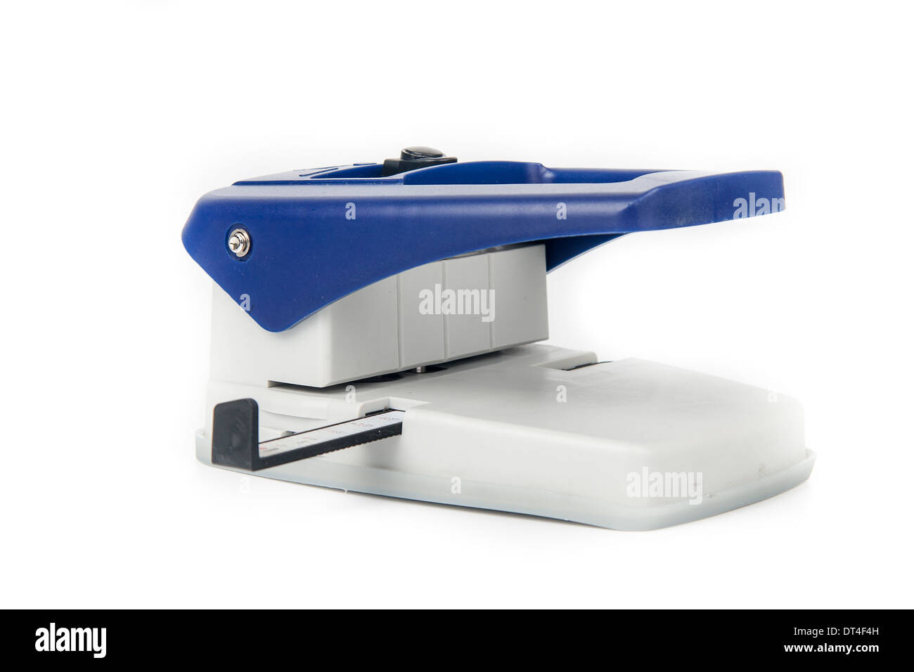 Office Puncher Unit isolated on white background Stock Photo - Alamy