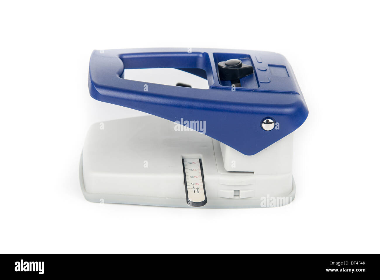 Office Puncher Unit isolated on white background Stock Photo - Alamy