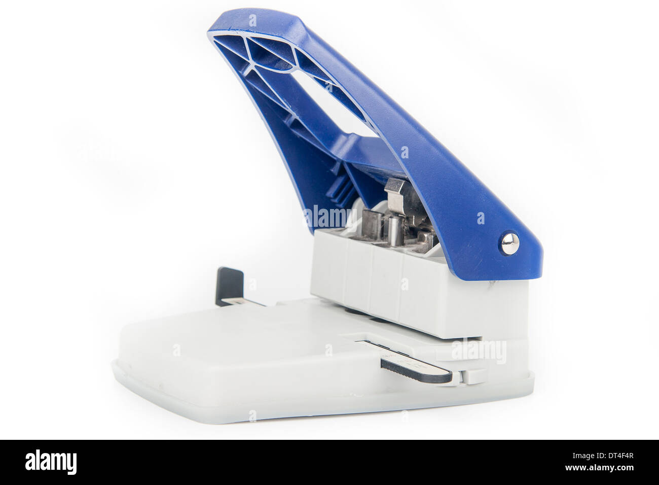 Office Puncher Unit isolated on white background Stock Photo - Alamy