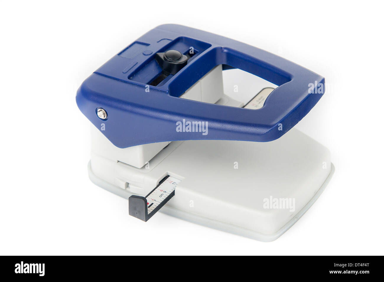 Office Puncher Unit isolated on white background Stock Photo - Alamy
