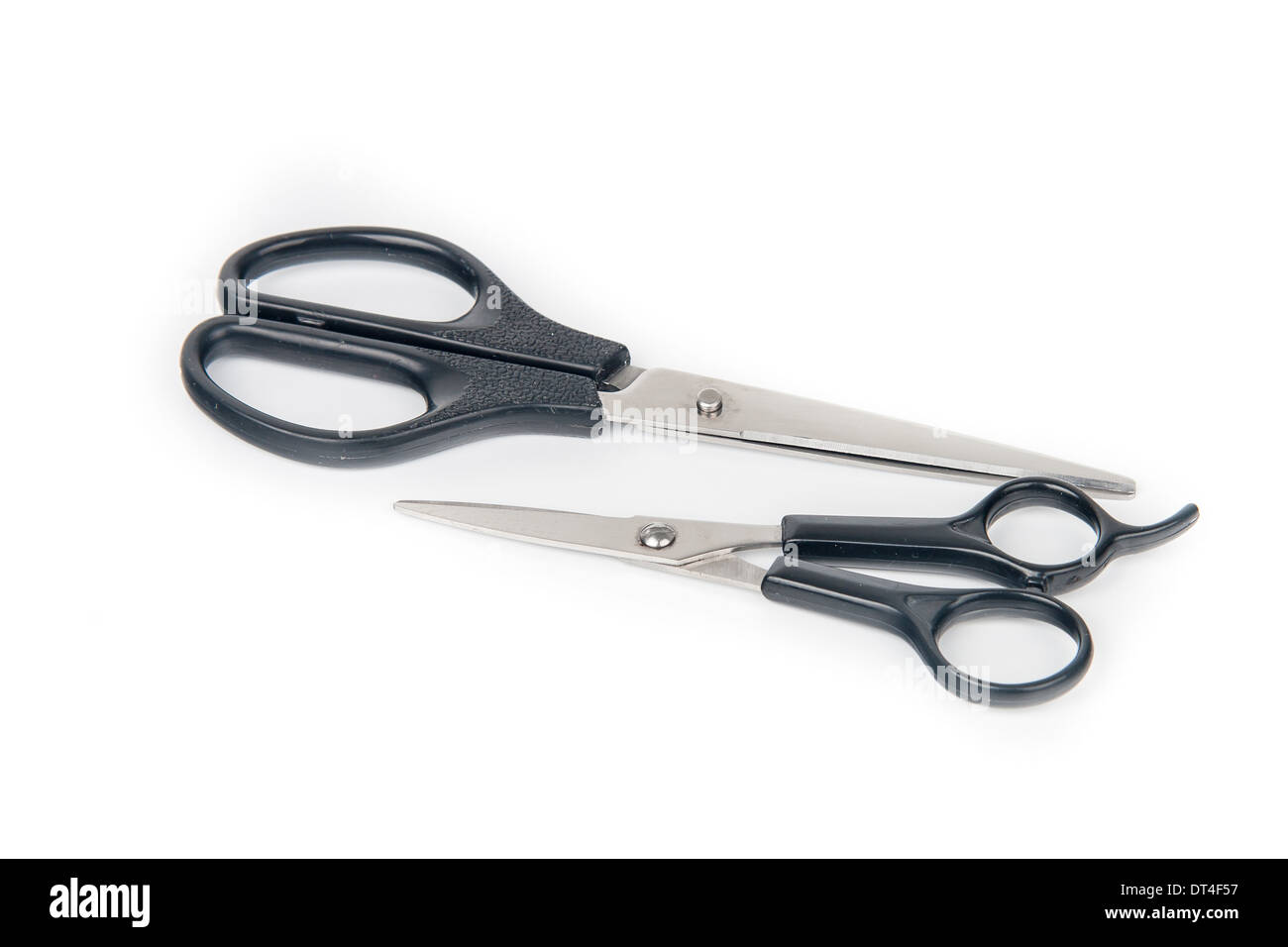 Metal scissors isolated on white background Stock Photo - Alamy