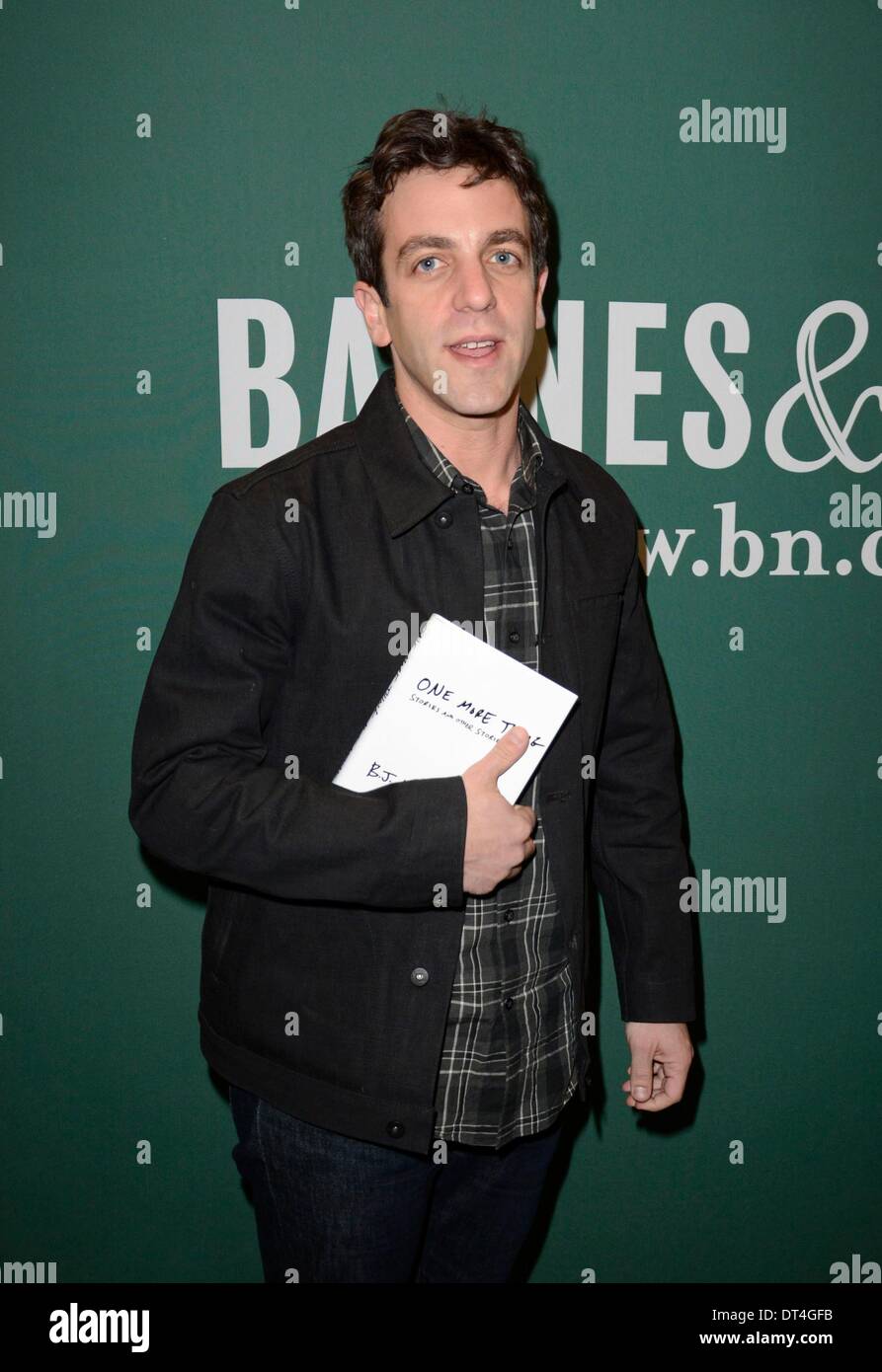 New York, NY, USA. 7th Feb, 2014. B.J. Novak at in-store appearance for ...