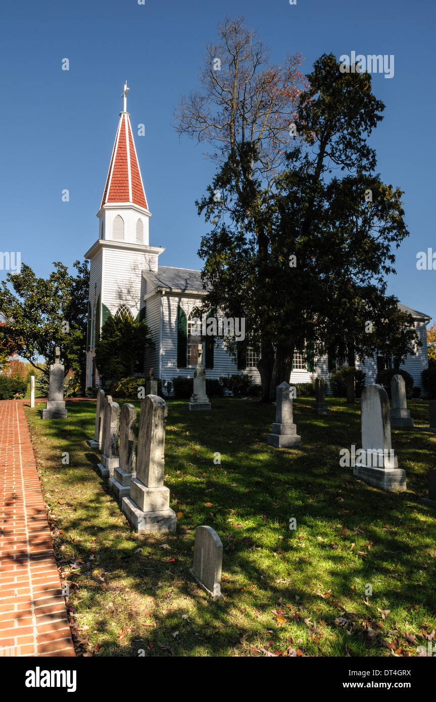 St. Mary of Sorrows, Catholic Church, Fairfax Station, Virginia Stock ...