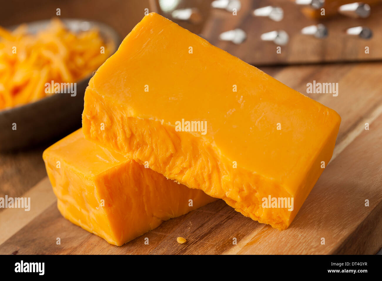 Cheddar cheese block hi-res stock photography and images - Alamy