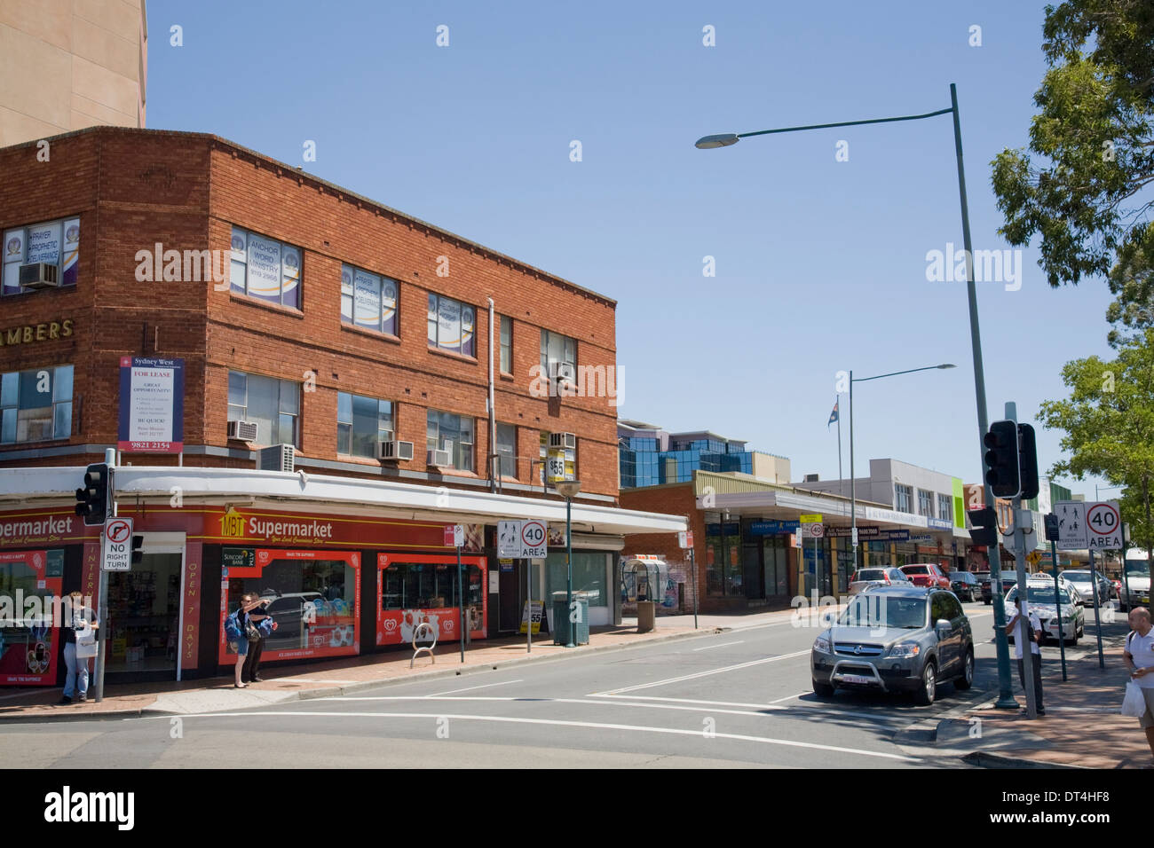 Liverpool, a suburb of Sydney, New South Wales, Australia Stock Photo ...
