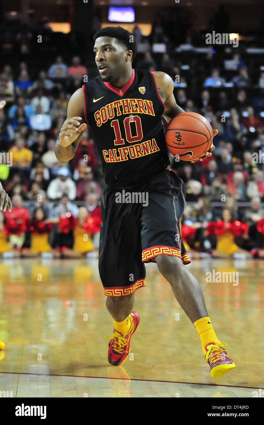 Los Angeles, CA, USA. 8th Feb, 2014. UCLA Bruins guard Isaac Hamilton ...