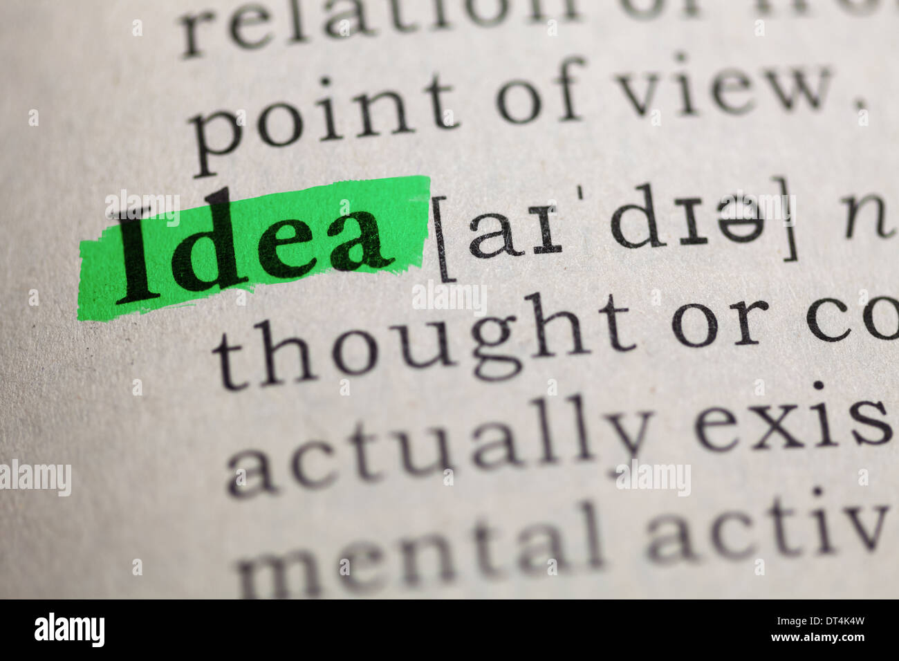 Ideas word hi-res stock photography and images - Alamy