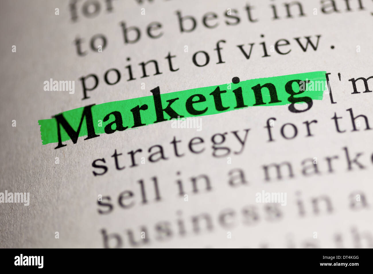 Marketing definition hi-res stock photography and images - Alamy