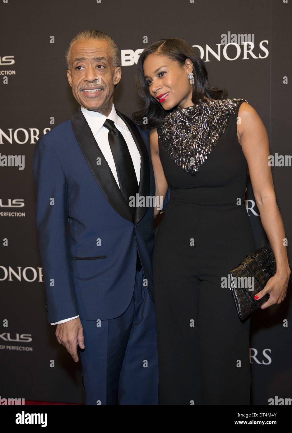 Aisha mcshaw and al sharpton hi-res stock photography and images - Alamy