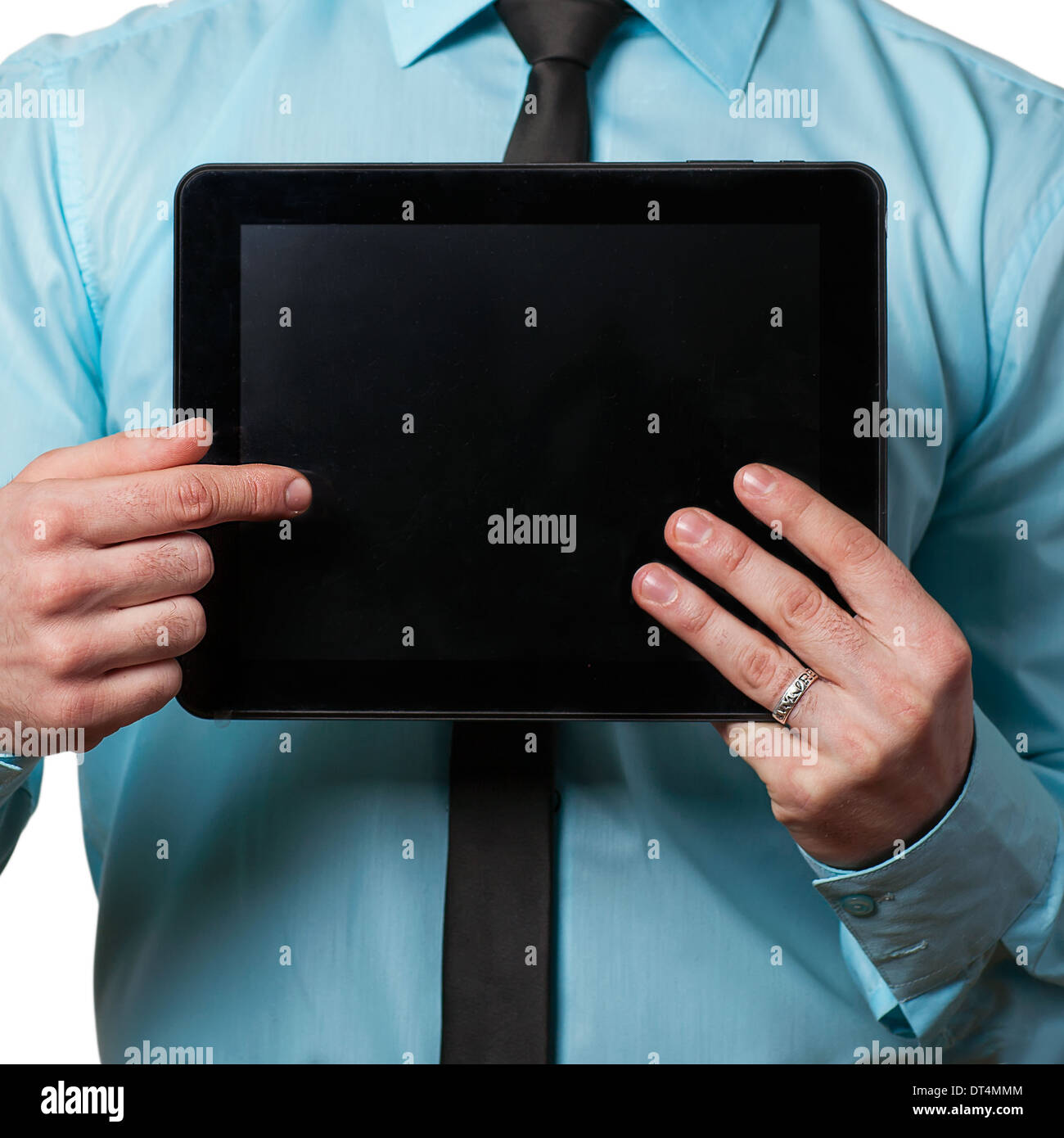 tablet in the hands Stock Photo - Alamy