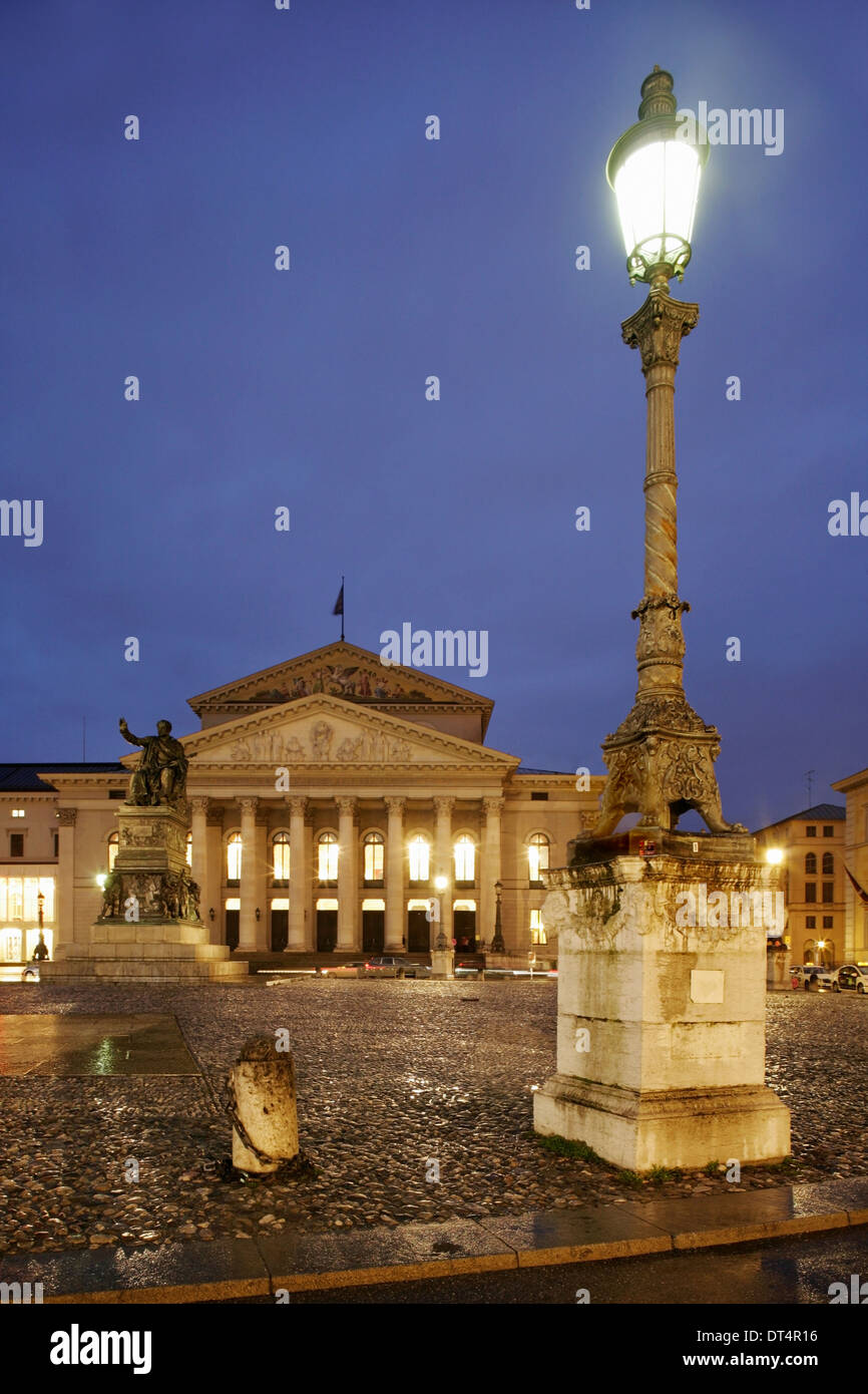 The Bavarian State Opera House or Bayerische Staatsoper, Max-Joseph ...