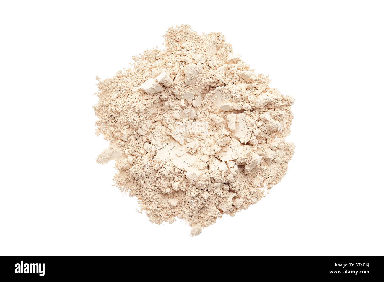 Makeup powder foundation isolated on white background Stock Photo - Alamy