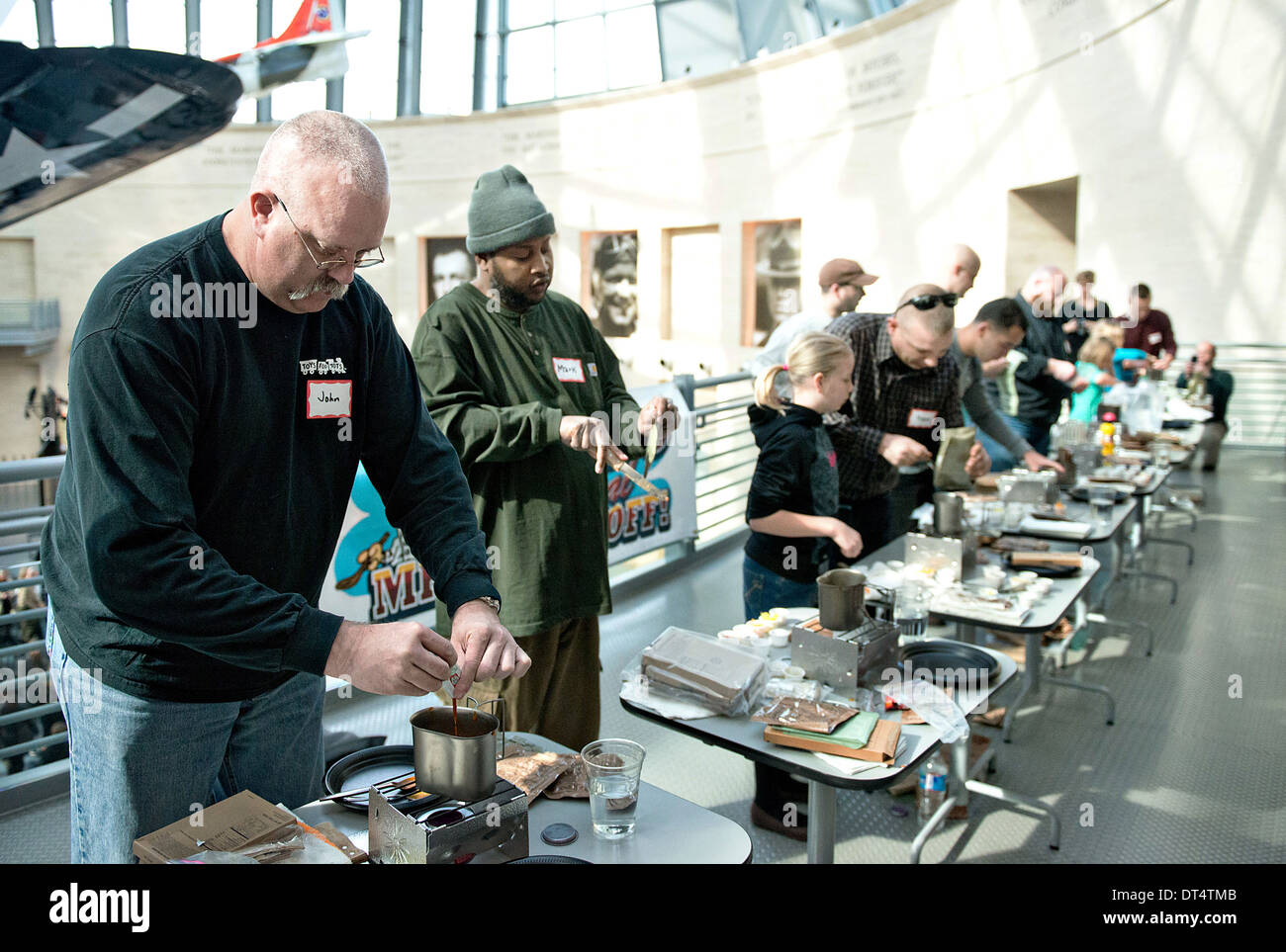 Contestants in the National Museum of the Marine Corps Second Annual ...