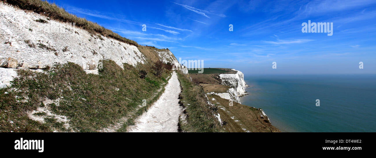 White Cliffs of Dover; Kent County; England; UK Stock Photo - Alamy
