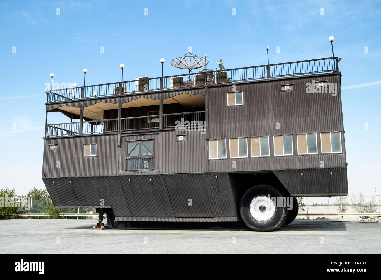 Al Houdaj , the world's largest 2-wheel caravan at Emirates National ...