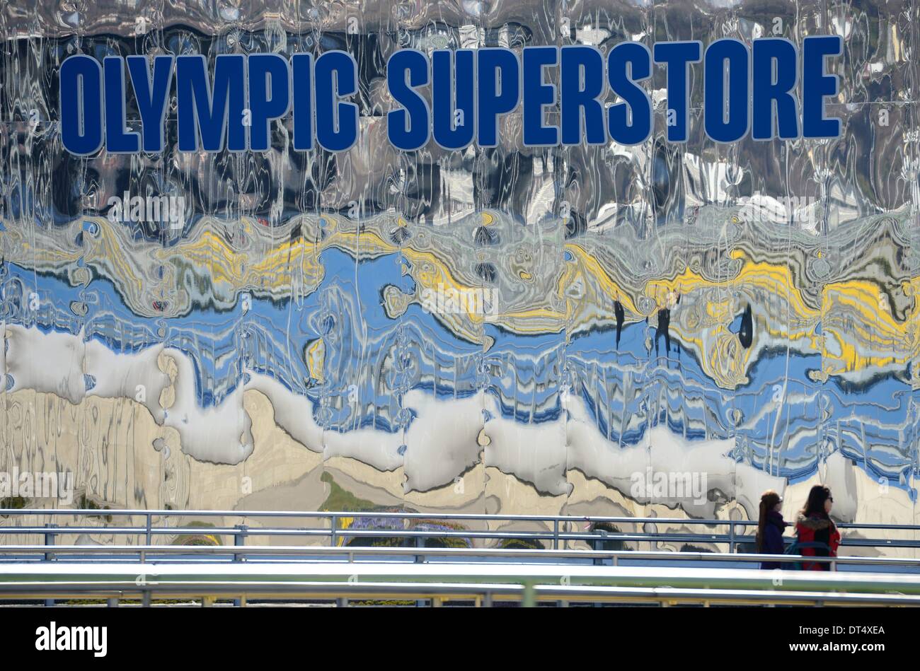 Olympic Superstore in the olympic park at the Sochi 2014 Olympic Games ...