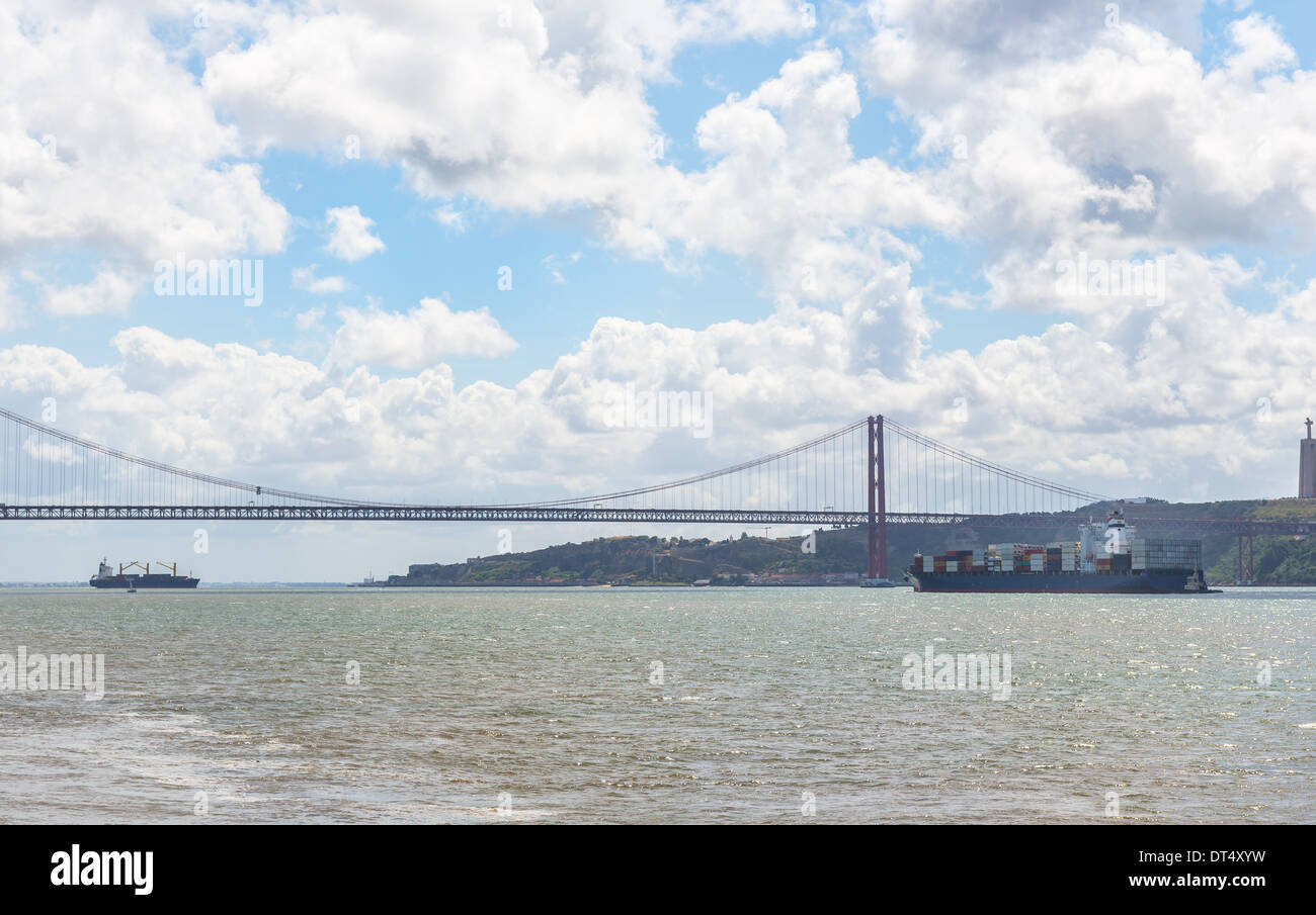 25th April bridge in Lisbon, Portugal Stock Photo - Alamy