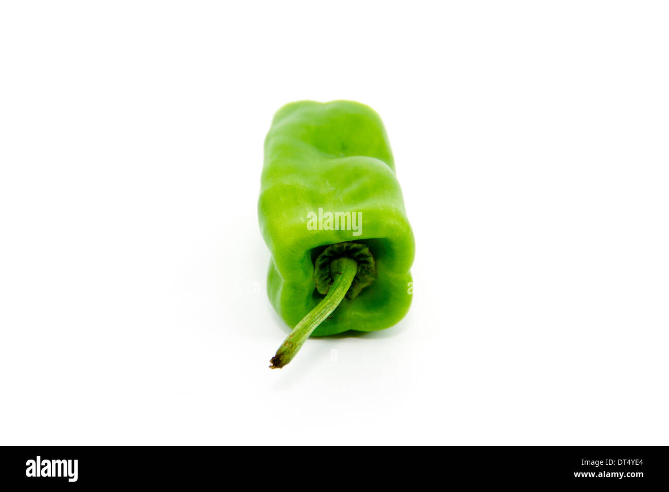 Fresh Green Capsicum Stock Photo - Alamy