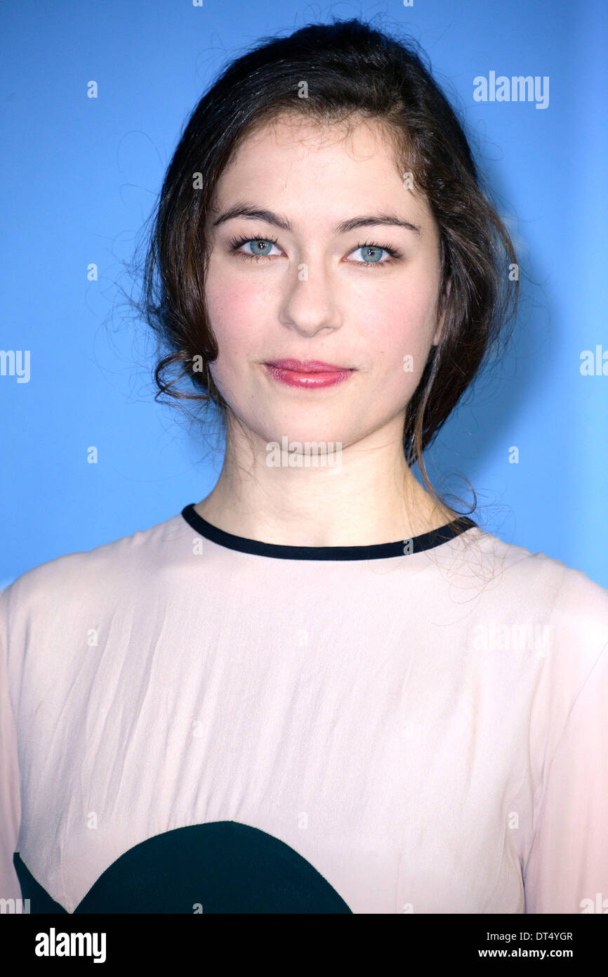 Berlin, Germany. 08th Feb, 2014. Henriette Confurius during the 'Die ...