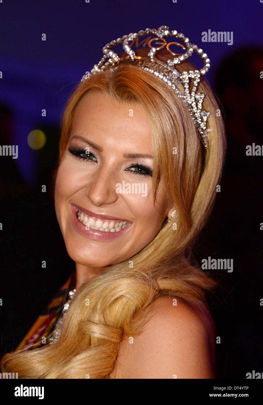 Rust, Germany. 08th Feb, 2014. Miss Germany Vicien Konca during the ...