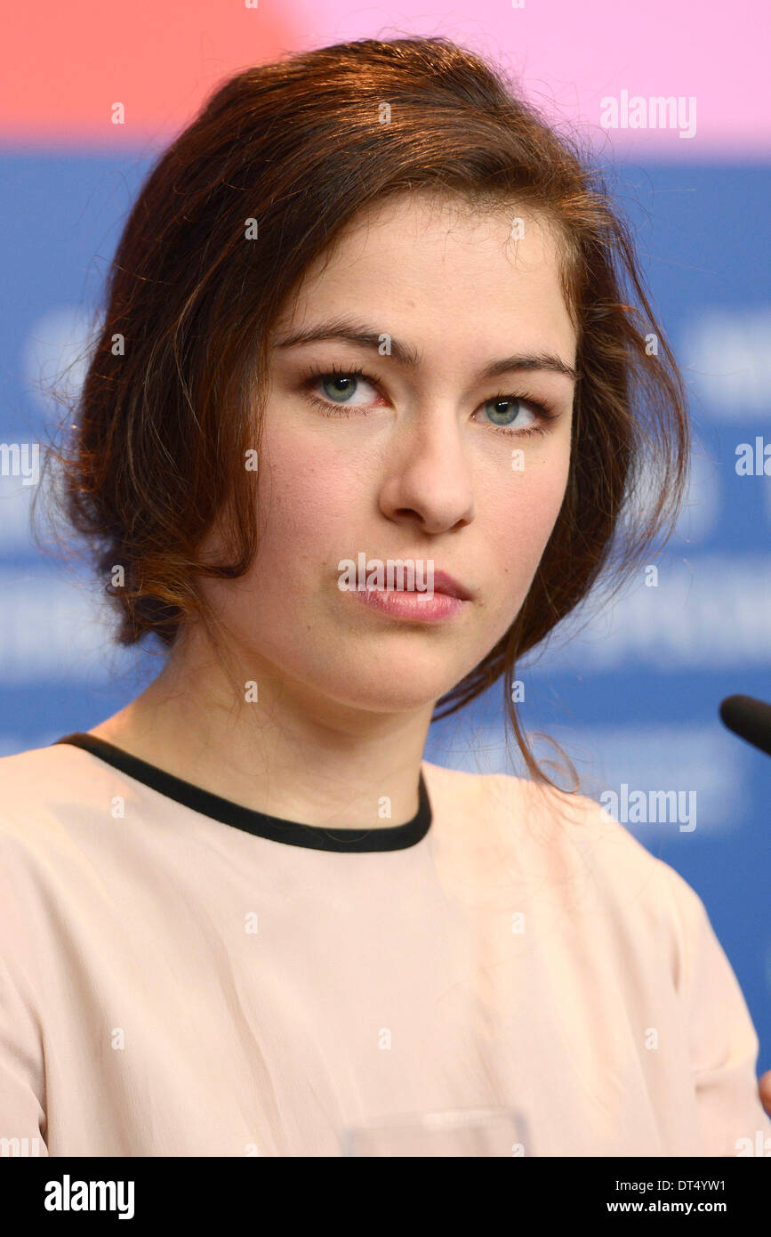 Berlin, Germany. 08th Feb, 2014. Henriette Confurius during the 'Die ...