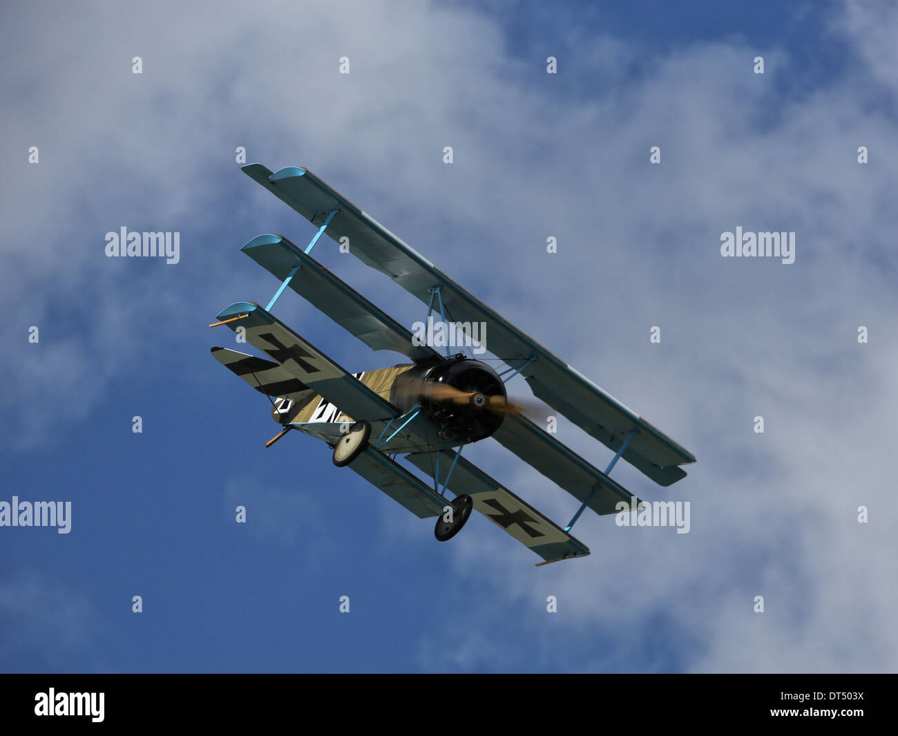 Fokker Dr1 German Triplane First world War fighter aircraft replica ...