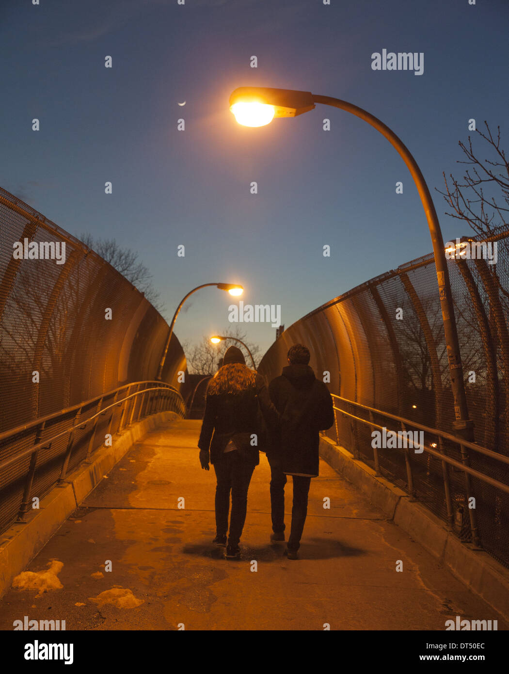 Walking At Night Together