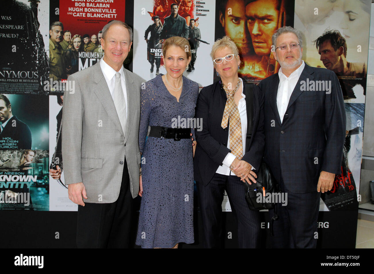 Berlin, Germany. 8th Feb, 2014. John B. Emerson with wife Kimberly ...