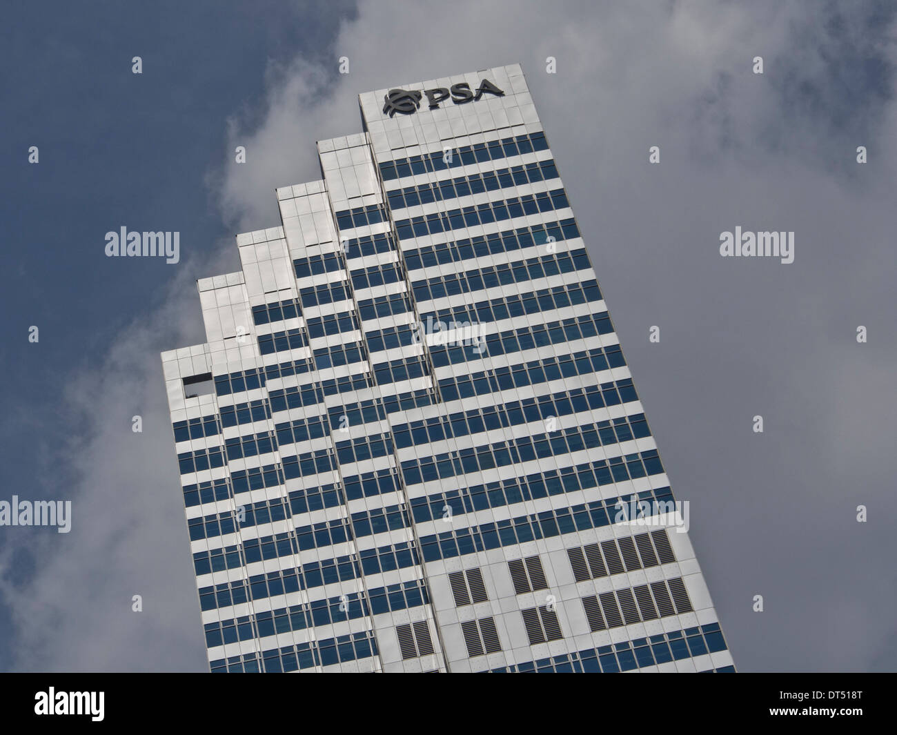 HQ building of PSA International, former Port of Singapore Authority ...