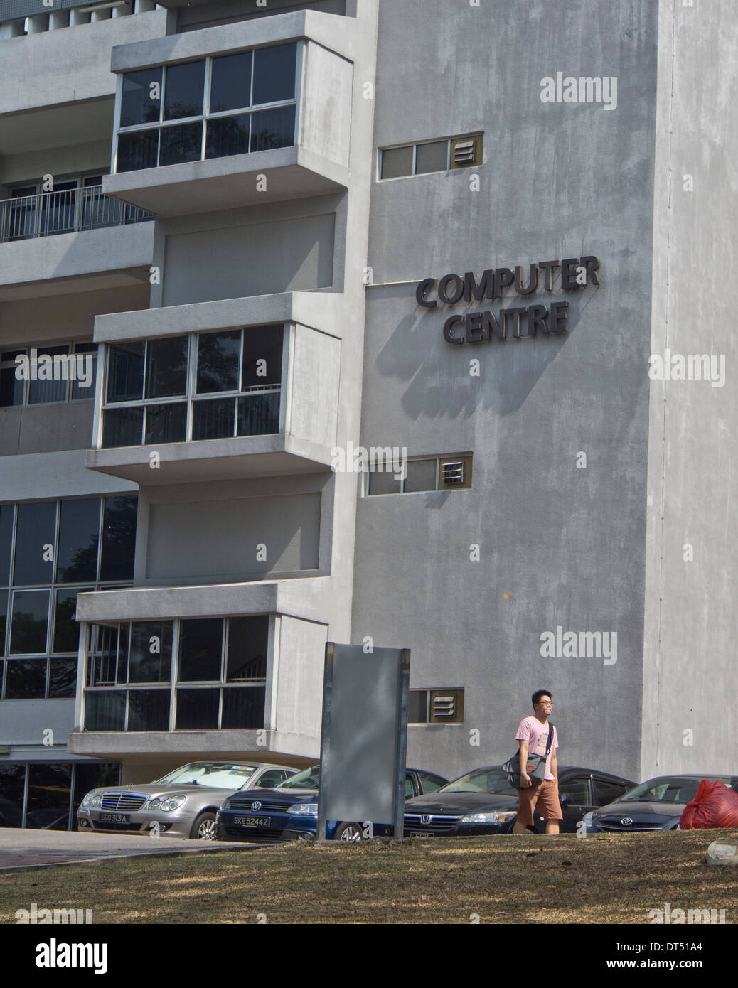 Computer centre at the NUS Campus. National University of Singapore ...
