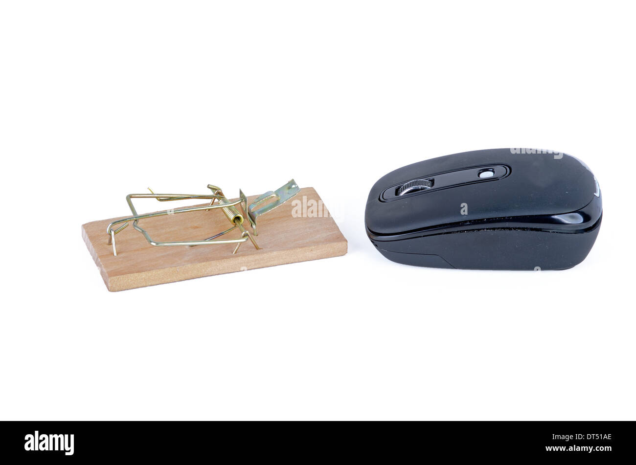 Photo mouse trap on white hi-res stock photography and images - Alamy