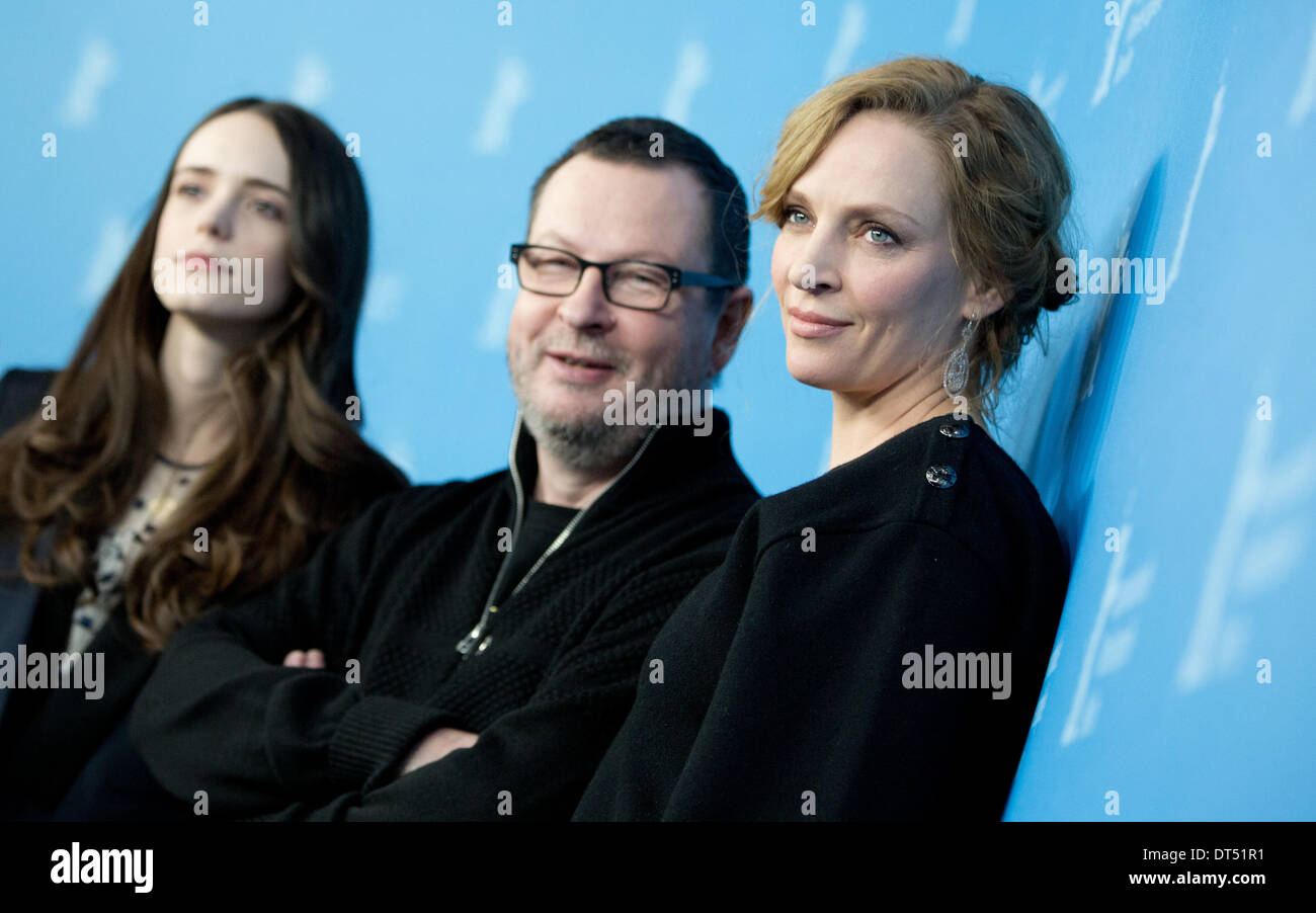 Berlin, Germany. 09th Feb, 2014. French actress Stacy Martin (L-R ...