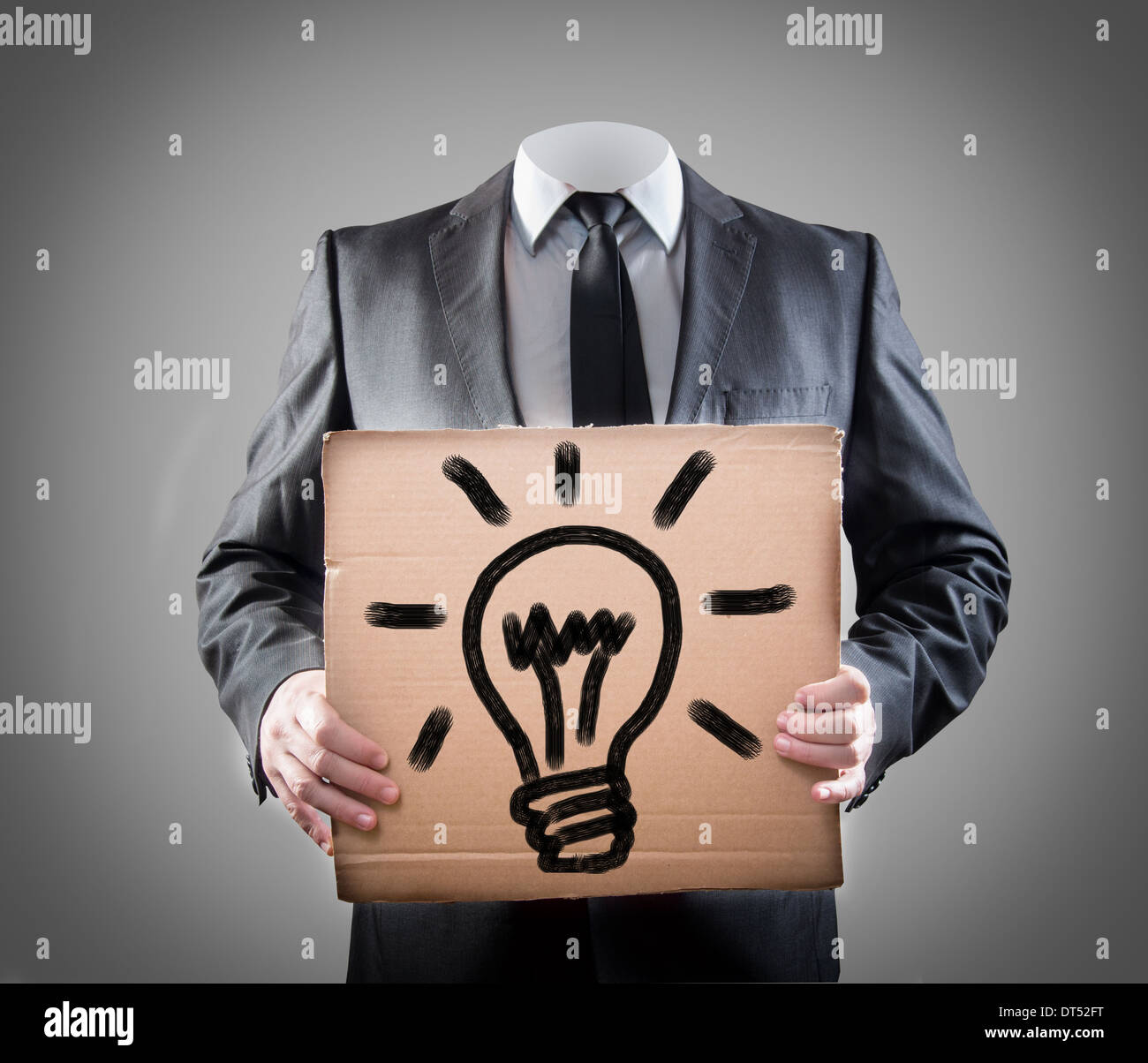 Businessman light bulb in hi-res stock photography and images - Alamy