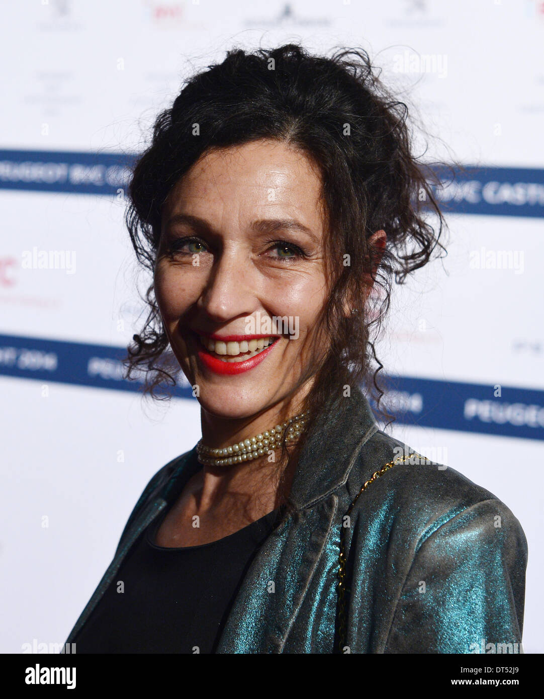 Berlin, Germany. 08th Feb, 2014. Swiss actress and singer Delia Mayer ...