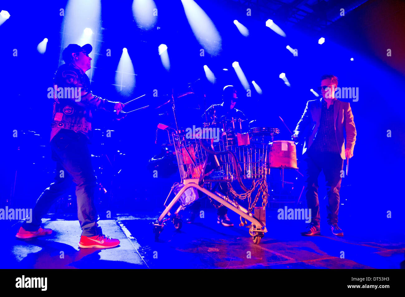 Berlin, Germany. 07th Feb, 2014. German hip hop group 'Fettes Brot ...